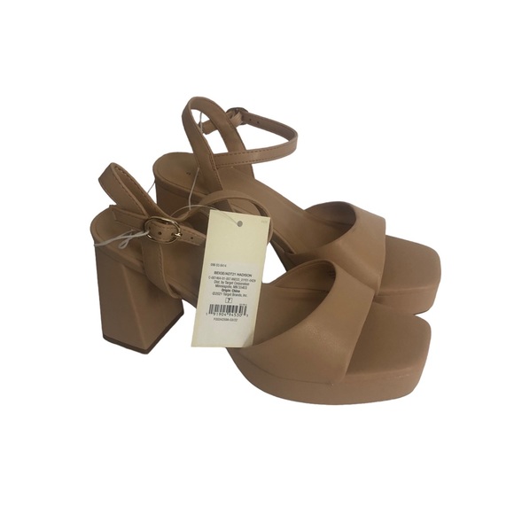 a new day | Shoes | A New Day Memory Foam Beige Hadison Platform Heel ...